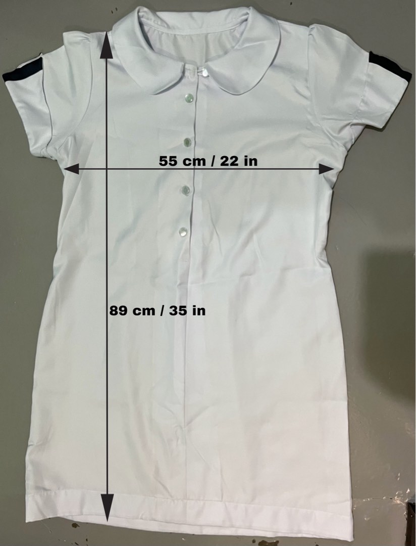 Ateneo Davao (AdDU) Nursing Uniform Type A for Female, Women's Fashion ...