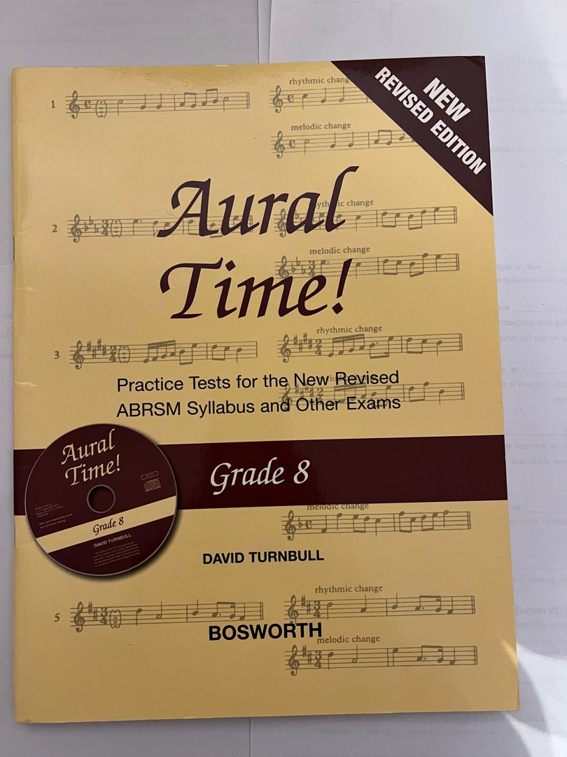 Aural Time! Grade 8 (DAVID TURNBULL) Practice Tests for the New Revised ...