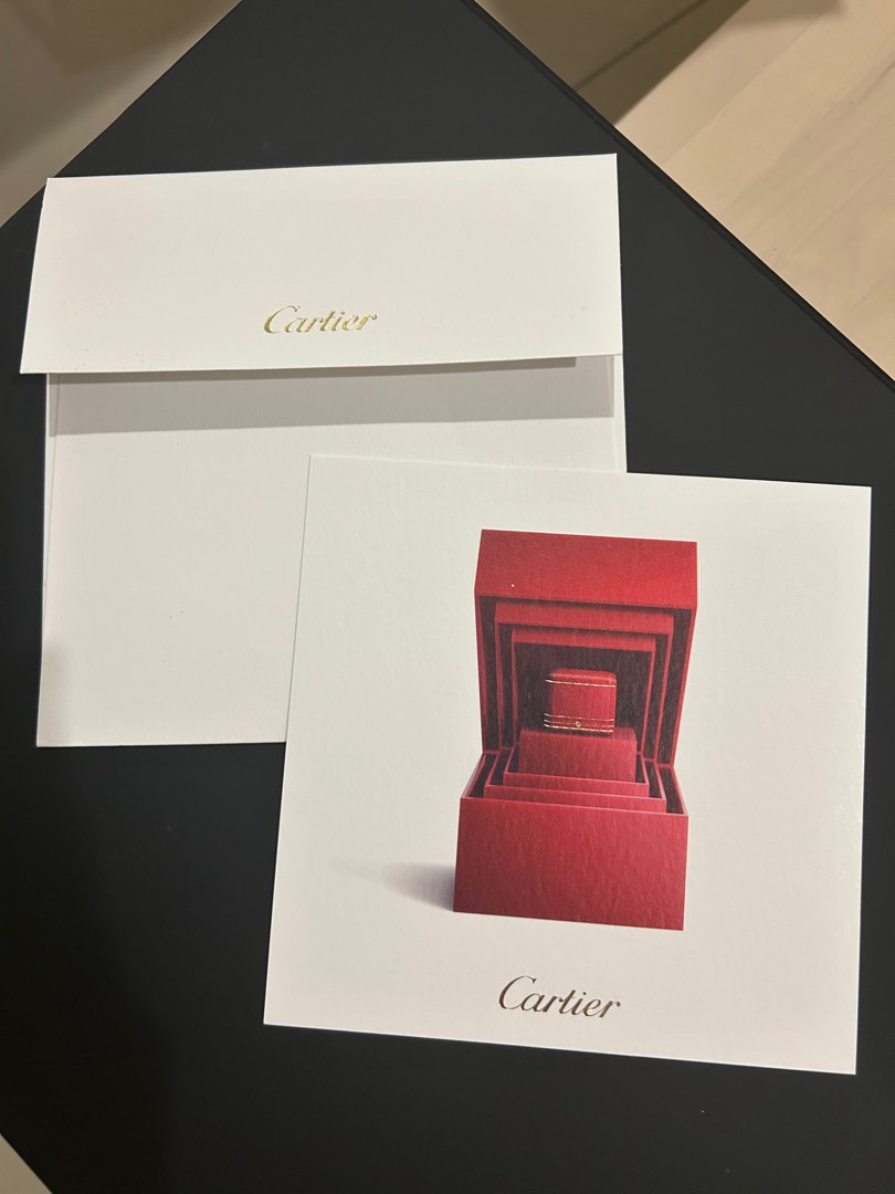 Authentic brand new Cartier Card, Luxury, Accessories on Carousell
