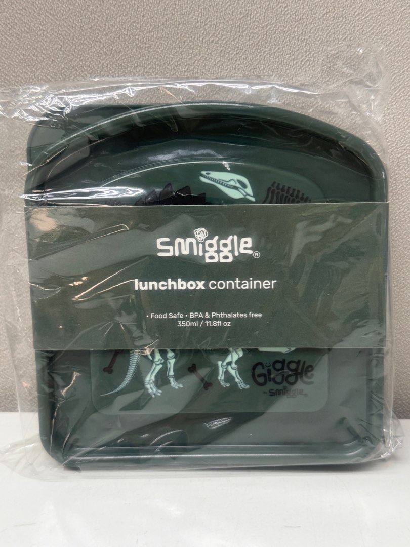 AUTHENTIC Giggle by Smiggle Sandwich/Food Container - Green Dini ...