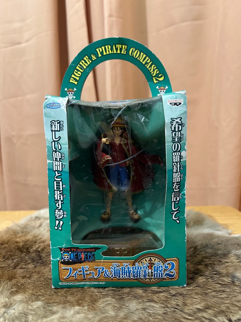 Banpresto "One Piece" Figure & Pirate Compass 2: Luffy, Hobbies & Toys ...