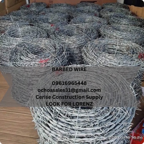 BARBED WIRE, Commercial & Industrial, Construction & Building Materials ...