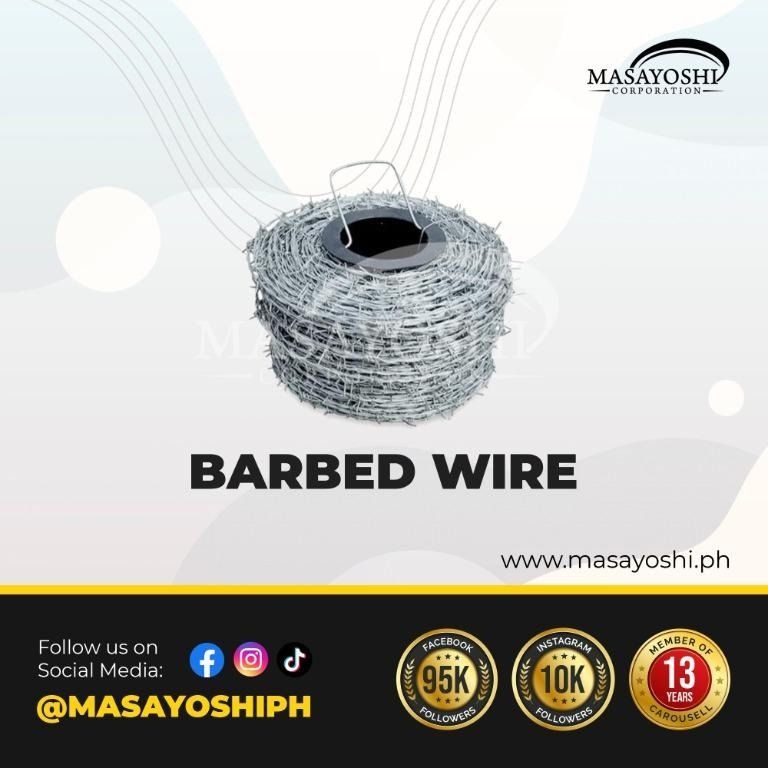 Barbed Wire 2.7mm Gauge12 x 68m | Fencing Equipment | Security Fence ...
