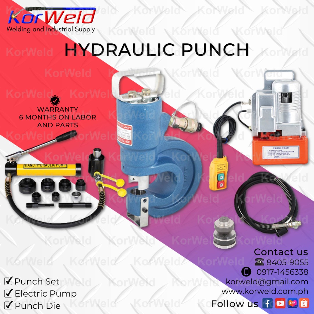 Beam Puncher, Hydraulic Pump, Electric Pump, Punch Set, Commercial ...