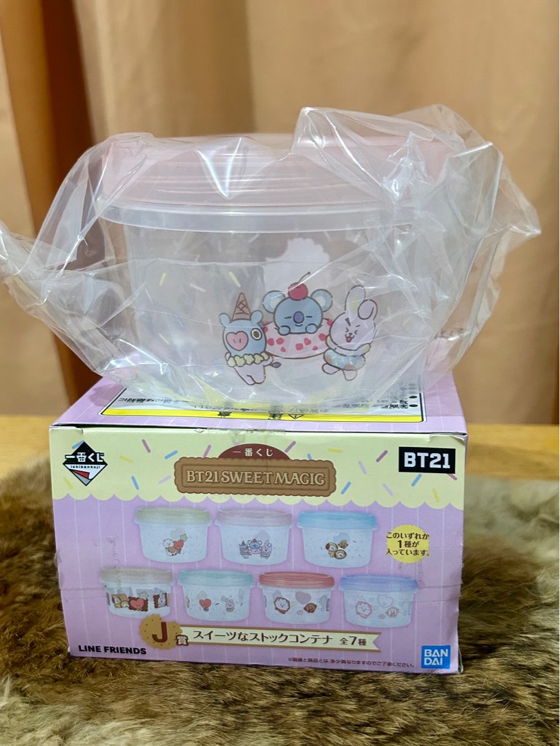 BT21 Ichiban Kuji SWEET MAGIC Sweets Stock Container, Hobbies & Toys ...