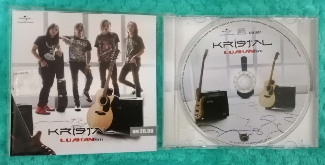 Cd KRISTAL album Luahan hati, Hobbies & Toys, Music & Media, CDs & DVDs ...