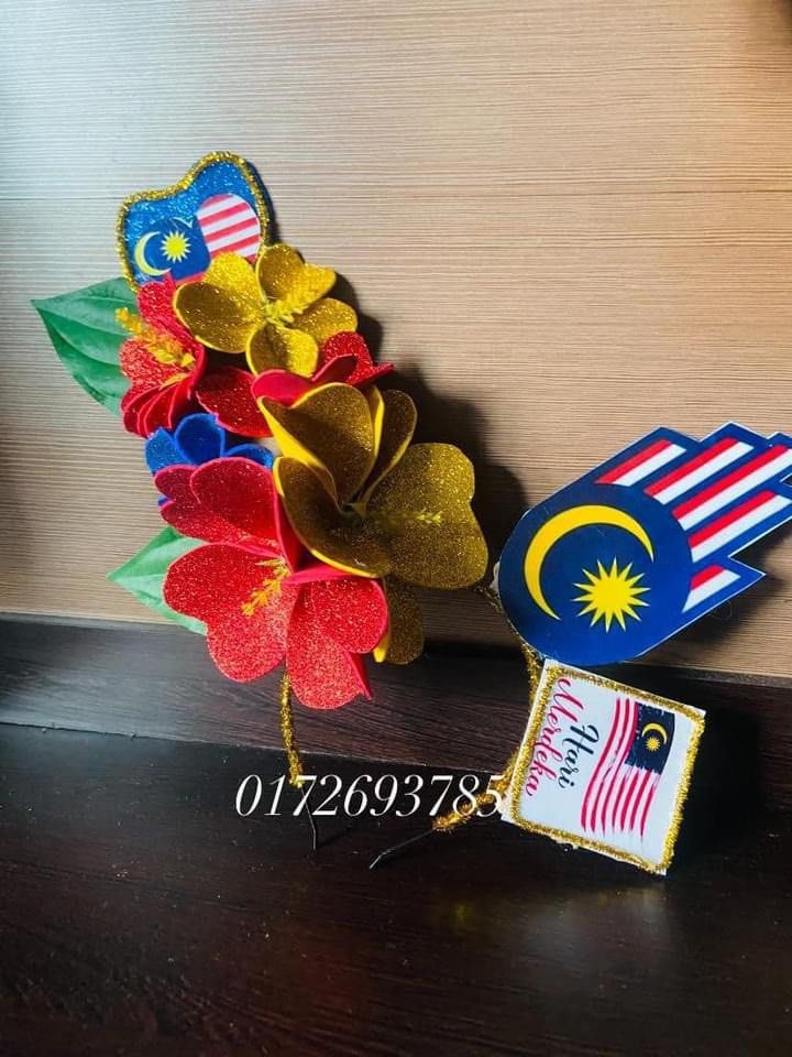 Cekak bunga raya, Women's Fashion, Jewelry & Organisers, Accessory ...