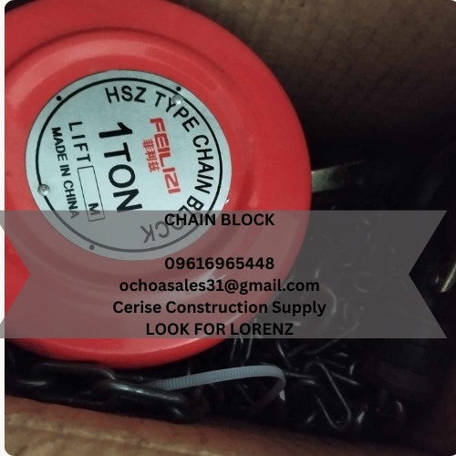 CHAIN BLOCK, Commercial & Industrial, Construction & Building Materials ...