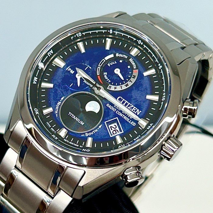 CITIZEN 星辰 PROMASTER 電波時計 BY1010 series 光動能 ECO-DRIVE BY1010-81L 超級鈦金屬 ...