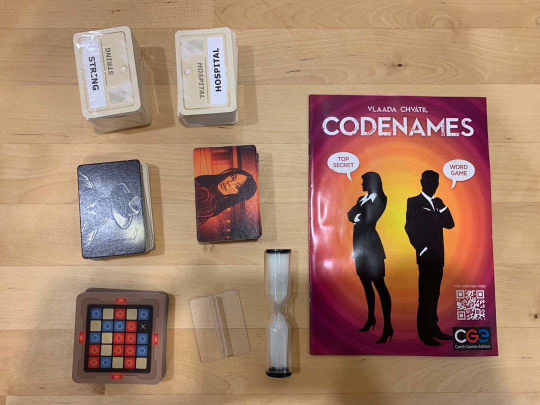 Code names Board Game, Hobbies & Toys, Toys & Games on Carousell