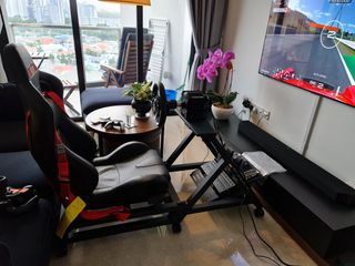 Racing Simulator Sim Rig Aluminium Extrusion 4040 4080 for Logitech ...