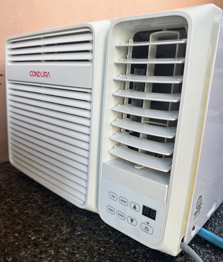 CONDURA window type aircon 1 HP, TV & Home Appliances, Air Conditioning ...