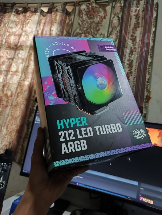 CoolerMaster Hyper 212 LED Turbo ARGB, Computers & Tech, Parts ...
