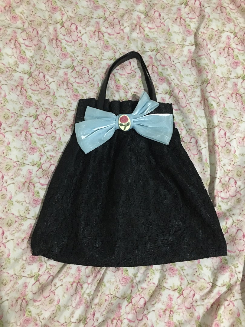 coquette ribbon dainty bag small, Women's Fashion, Bags & Wallets ...