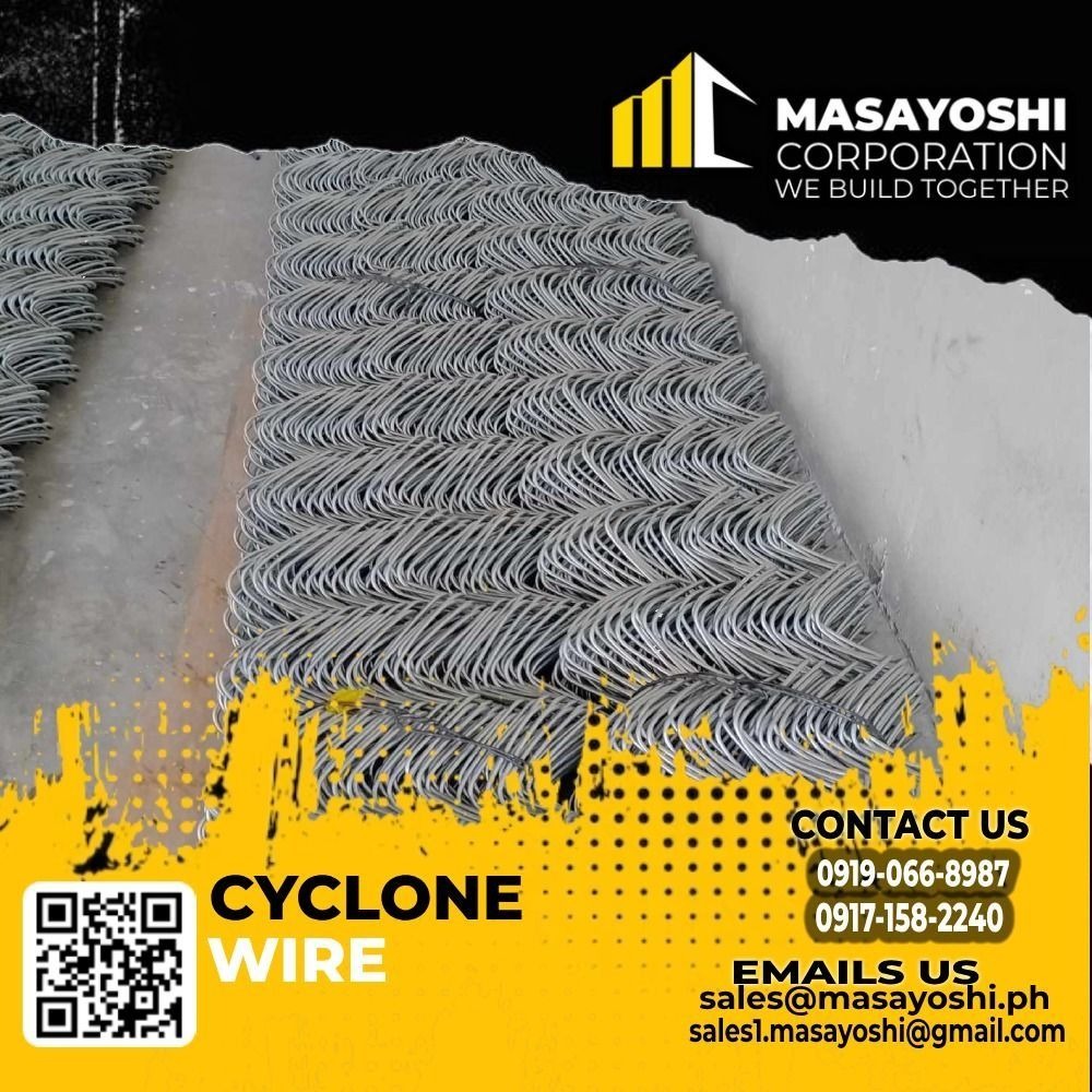 Cyclone Wire #12 2.7mm 2"x10m 5ft | Barbed Wire | Hog Wire | Razor Wire ...