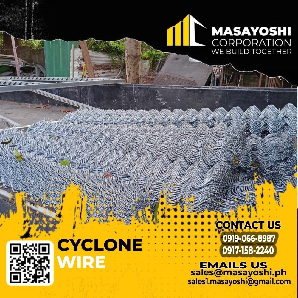 Cyclone Wire #12 (2.7mm) 2"x10m 6ft | Barbed Wire | Hog Wire | Razor ...