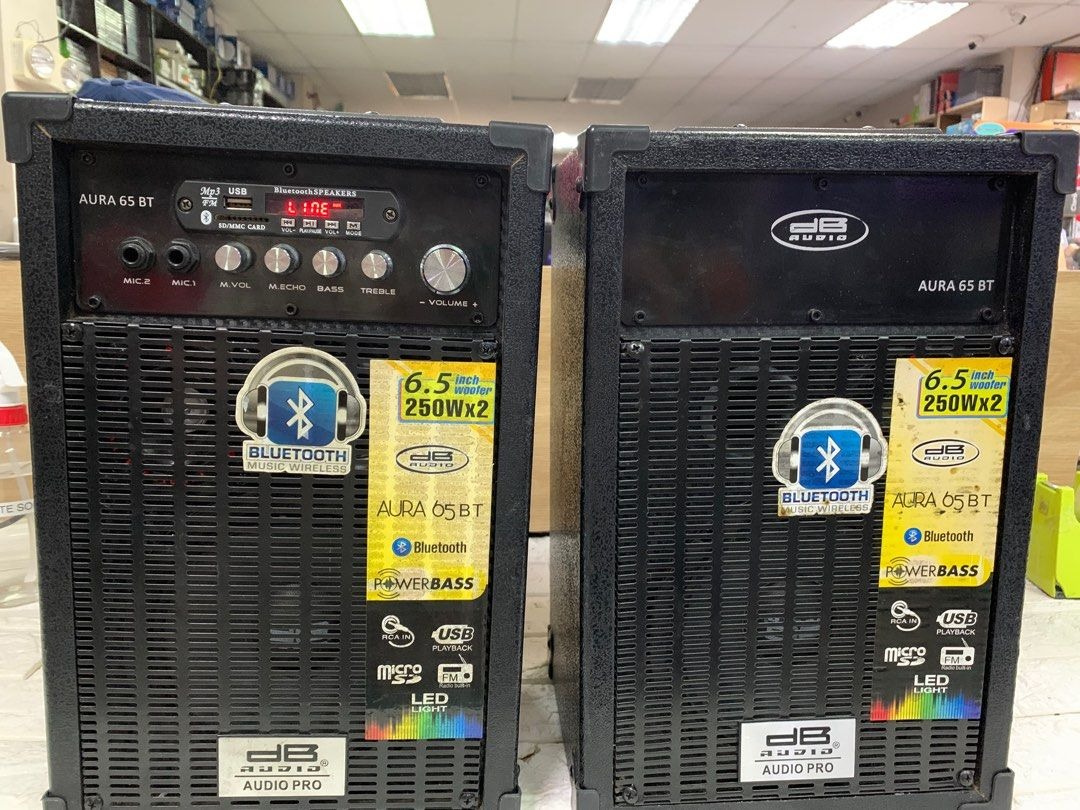 Dbaudio Aura 65BT Amplified Speaker System 220volts, Audio, Soundbars ...