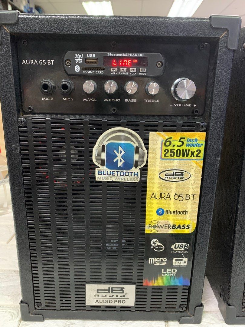 Dbaudio Aura 65BT Amplified Speaker System 220volts, Audio, Soundbars ...