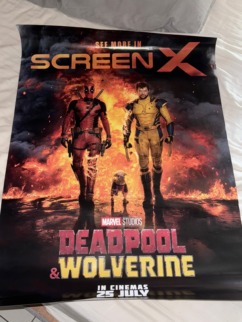 Deadpool Limited Edition Poster, Hobbies & Toys, Toys & Games on Carousell