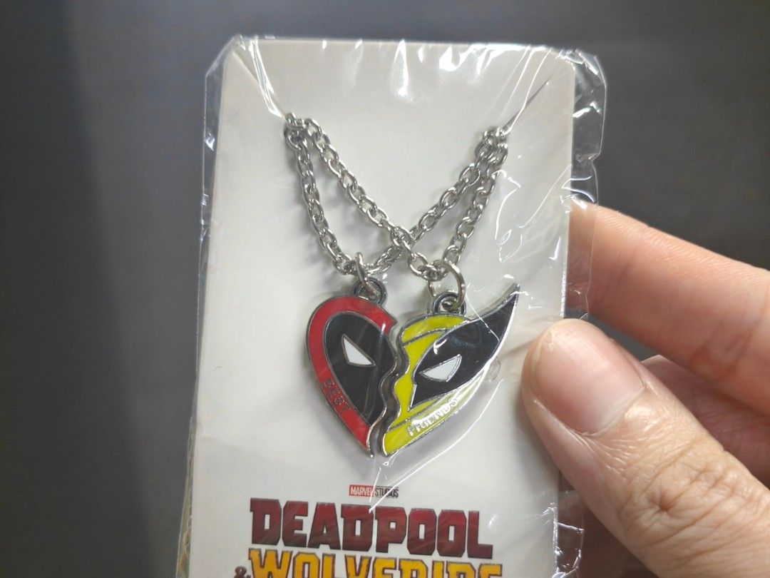 Deadpool wolverine necklace, Hobbies & Toys, Toys & Games on Carousell