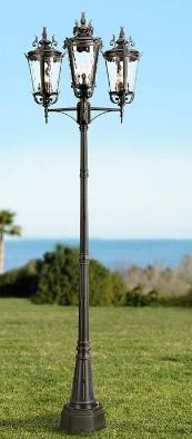 DECORATIVE LAMP POST/STEEL POLE/STREET LIGHT, Commercial & Industrial ...