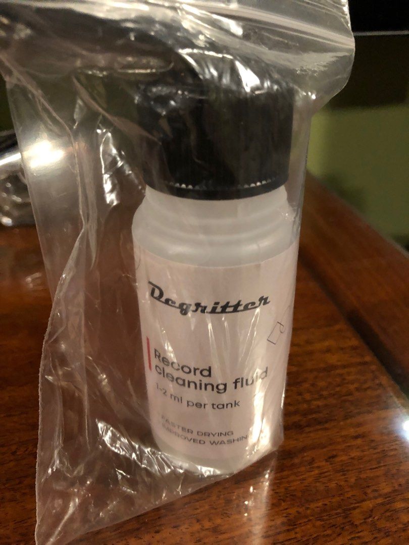 Degritter Record Cleaning Fluid, Audio, Other Audio Equipment on Carousell