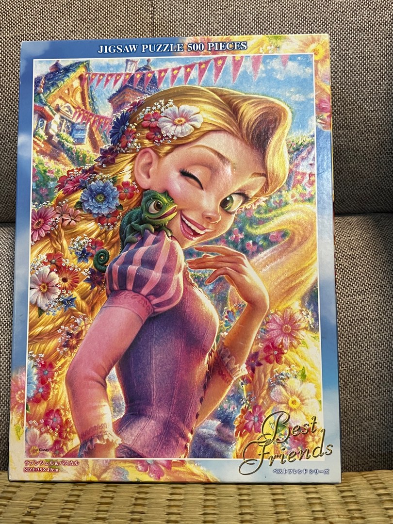 Disney Tenyo Rapunzel Jigsaw Puzzles 500 pieces Best Friends, Hobbies ...