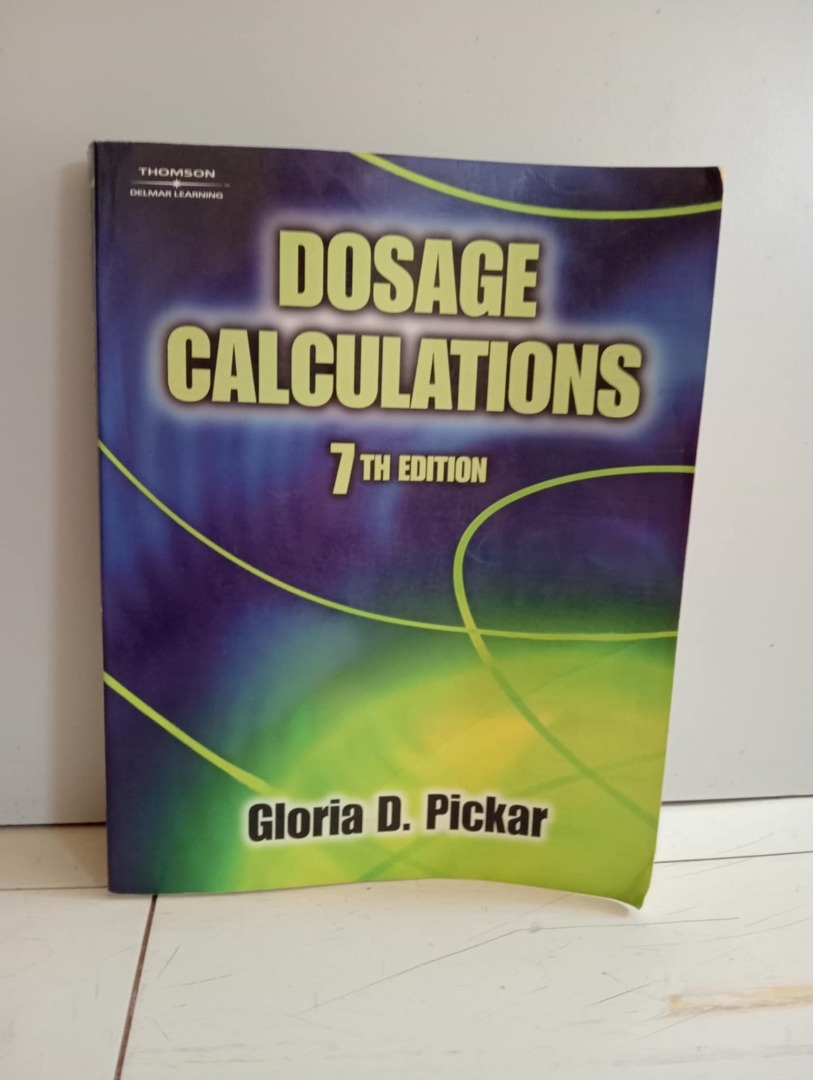 Dosage Calculations for Health/Medical/Nursing students, Hobbies & Toys ...