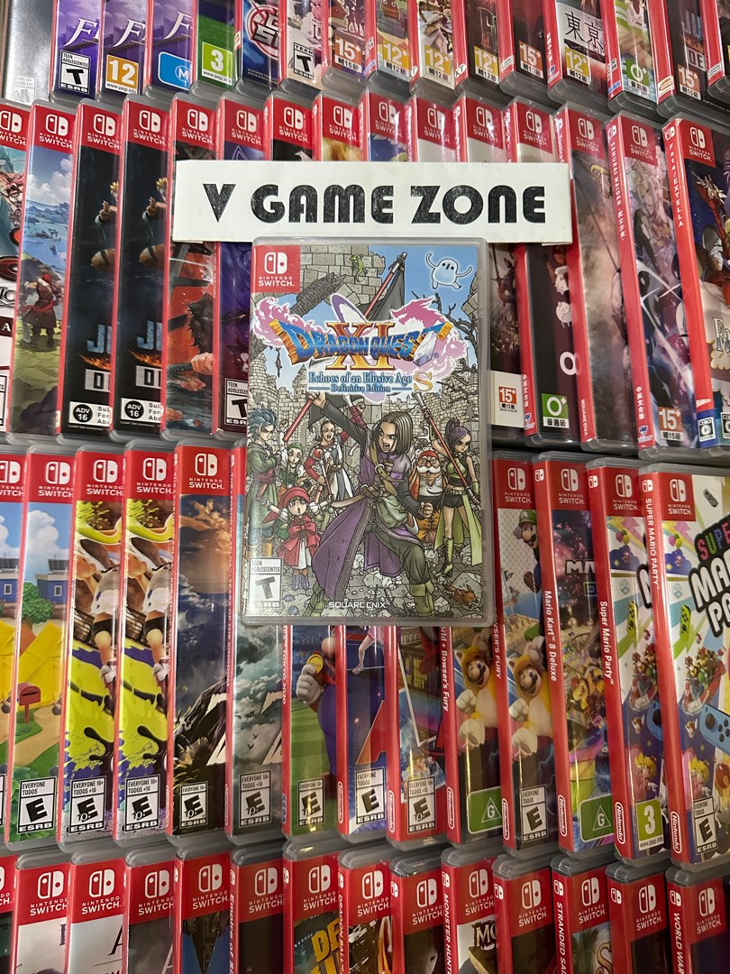 Dragon Quest XI 11 S Echoes of an Elusive Age DQ11| Nintendo Switch Used Games | Physical Game ...