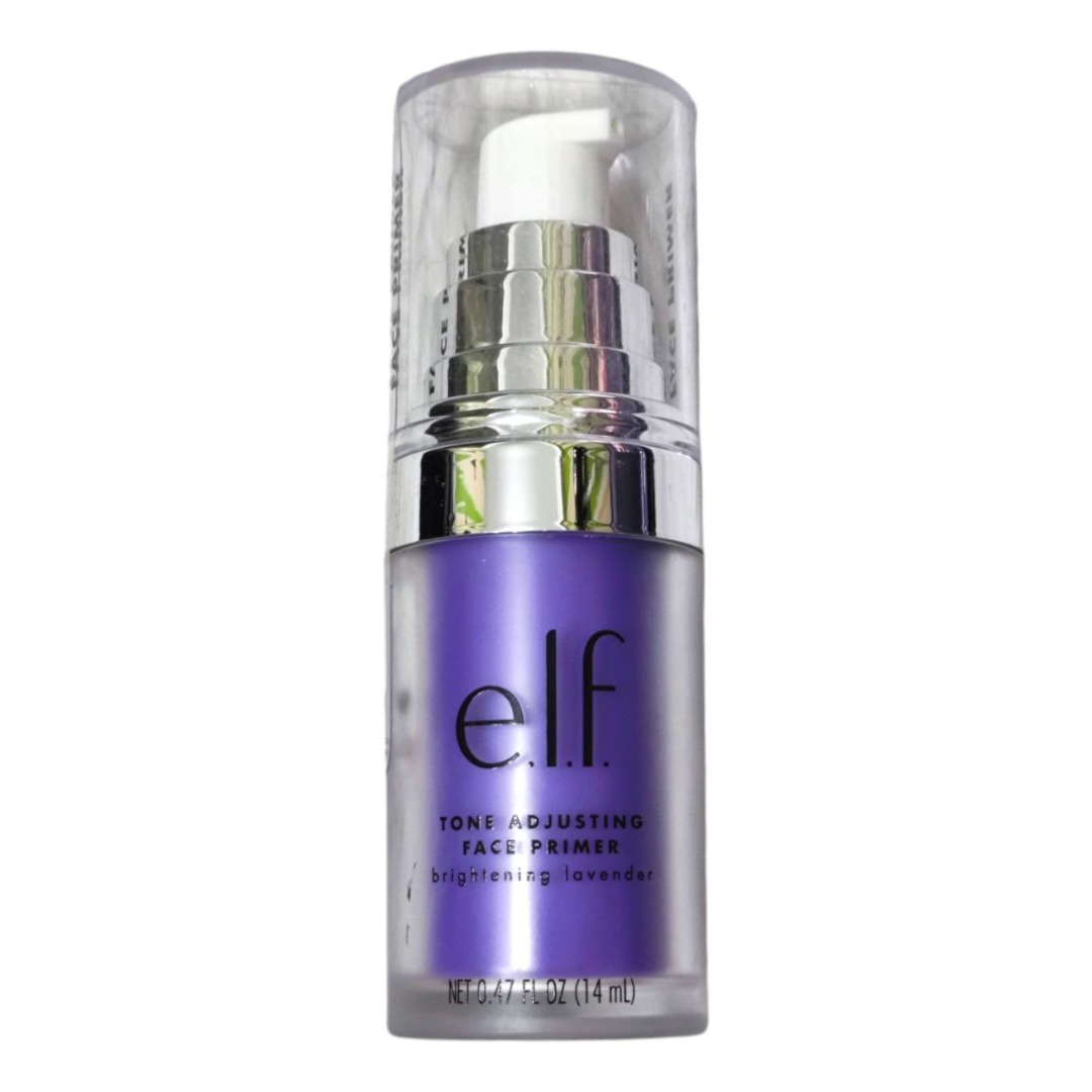 ELF Brightening Lavender Face Primer, Face Makeup Primer For ...