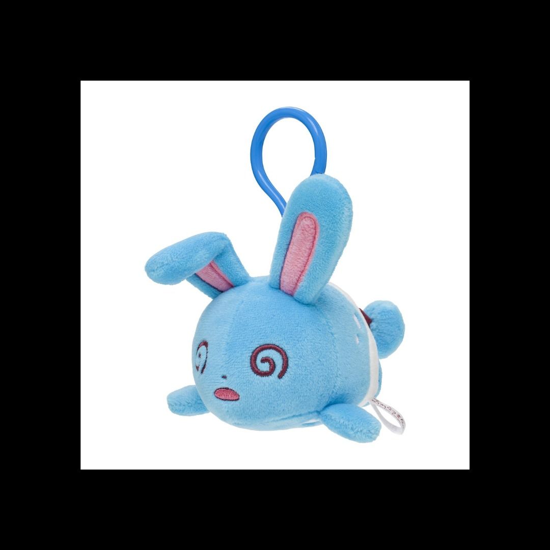 Fainting Pokemon Plush Keychain (Charizard, Garchomp, Azumarill ...