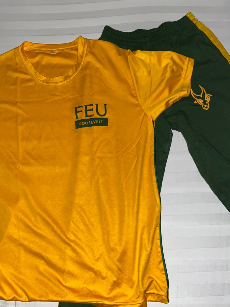 feu roosevelt pe uniform set, Women's Fashion, Tops, Shirts on Carousell