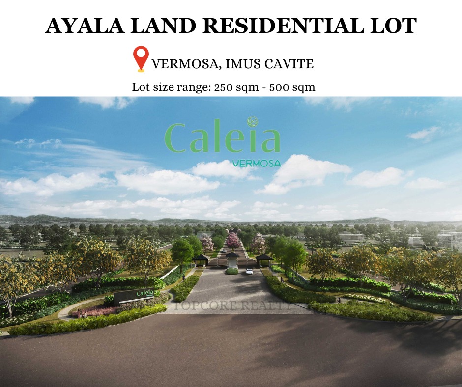 Lot For Sale in Residential Village CALEIA Vermosa Imus Cavite ...