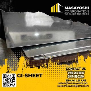 GI Ordinary Plain Sheet 4x8 / Steel Sheet and Plate, Commercial ...
