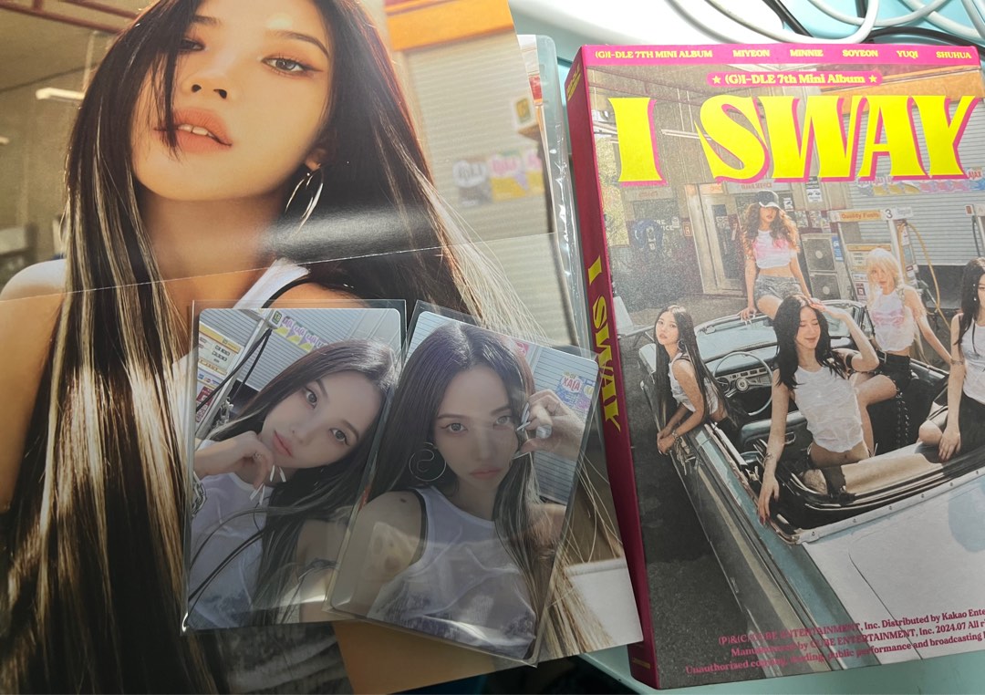 「只换不出」gidle isway專輯, 興趣及遊戲, 收藏品及紀念品, 韓流 - Carousell