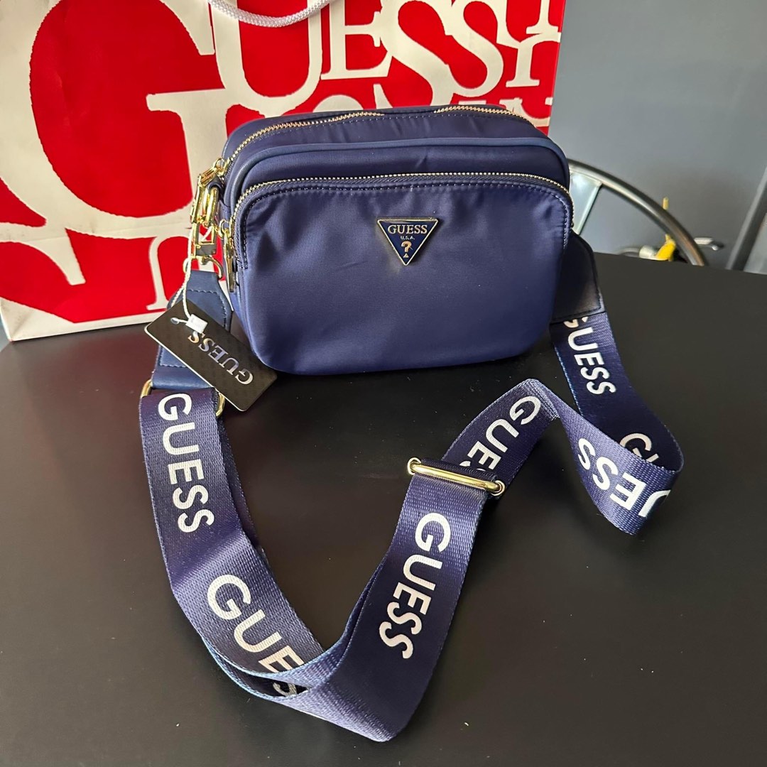 Guess Nylon Camera Bag, Women's Fashion, Bags & Wallets, Cross-body ...