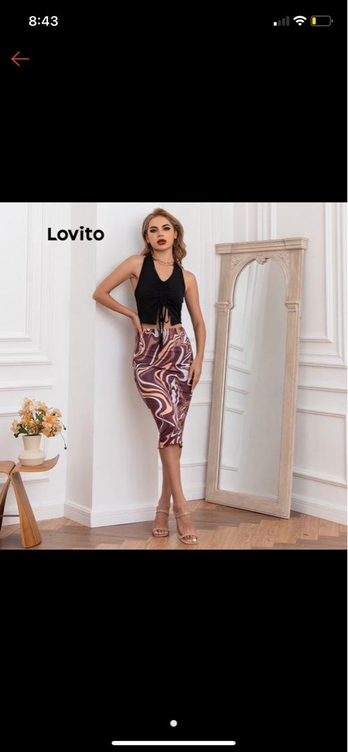 Halter neck backless, Women's Fashion, Tops, Sleeveless on Carousell