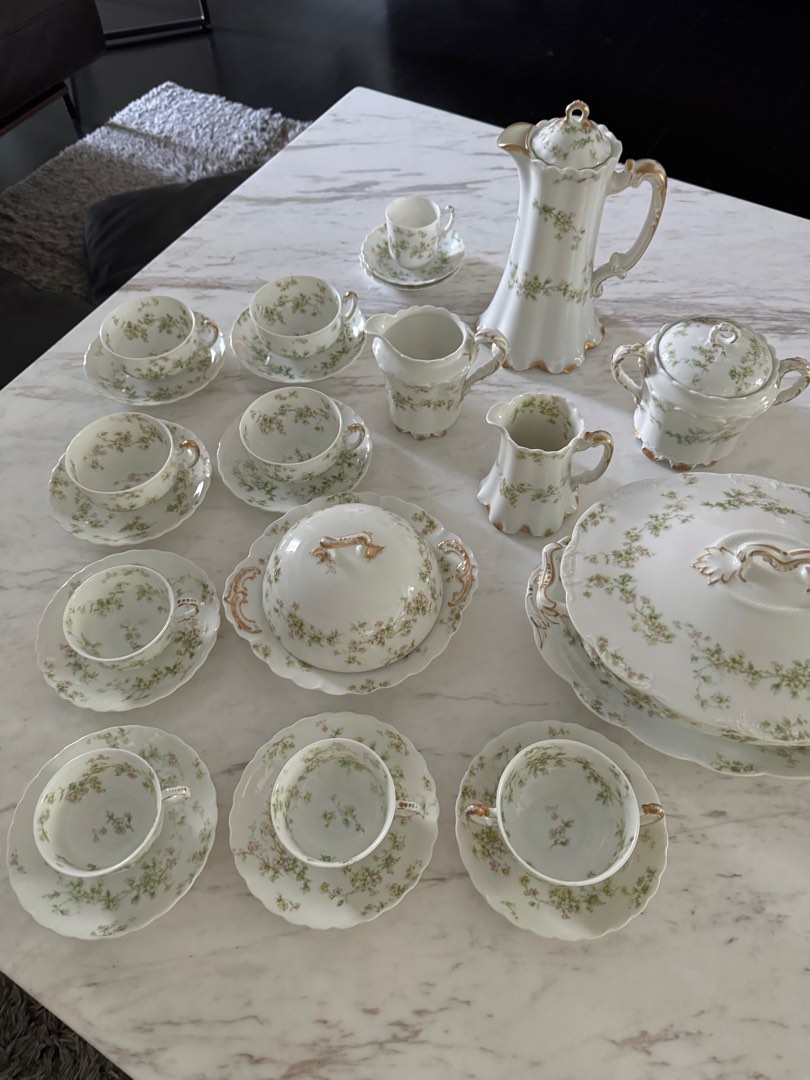 Haviland Limoges set imported from US, Furniture & Home Living ...