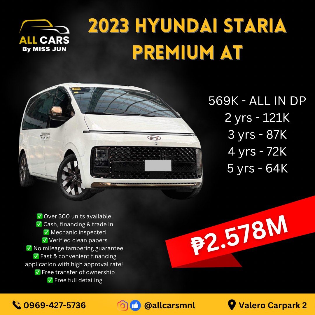 Hyundai Staria Premium Auto, Cars for Sale, Used Cars on Carousell