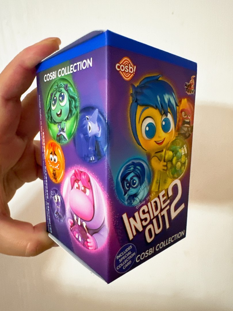 Inside out 2 cosbi collection figure anger, 興趣及遊戲, 玩具 & 遊戲類 - Carousell