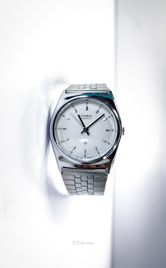 Jam Casio Vintage Rare JDM Simple Index Mulus Quartz Not Seiko Citizen ...