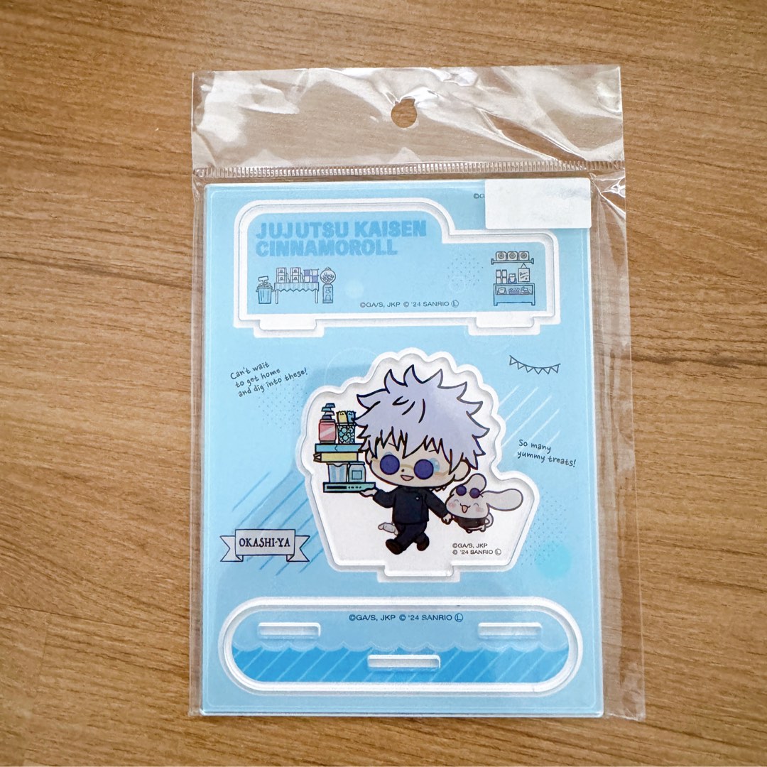 Jujutsu Kaisen Goji x Sanrio Cinnamoroll Acrylic Stand, Hobbies & Toys ...