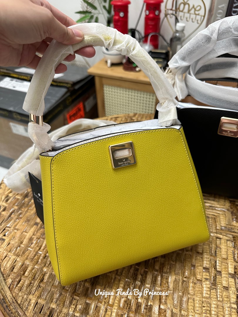 kate spade phoebe top handle satchel in lime, Women's Fashion, Bags ...