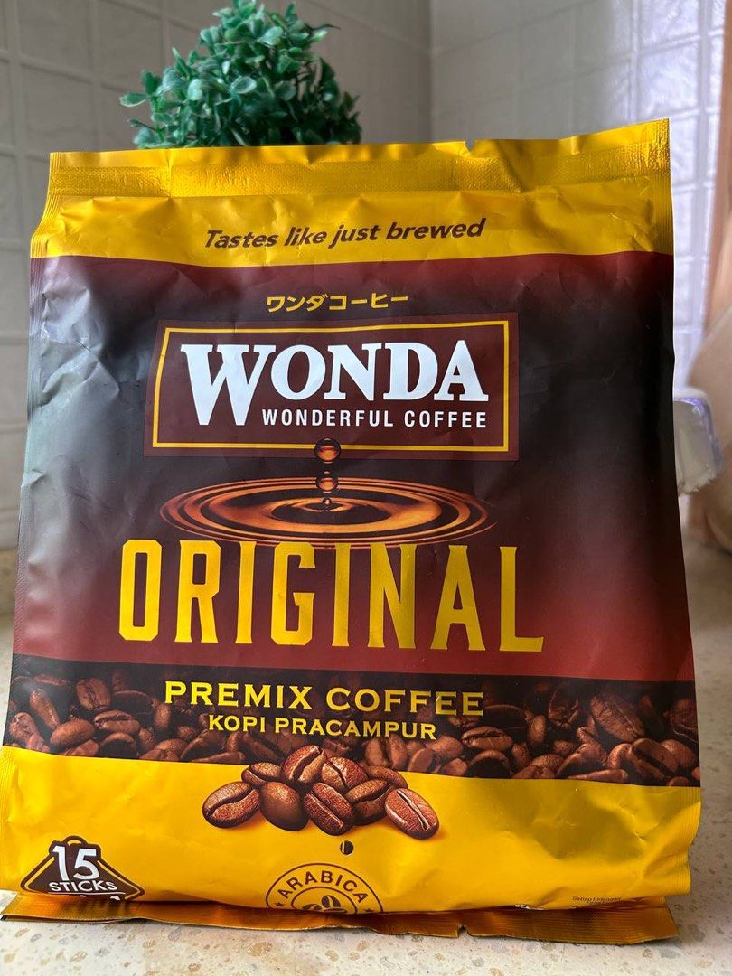 Kopi Wonda- White Coffee 3in1- Original, Food & Drinks, Packaged ...
