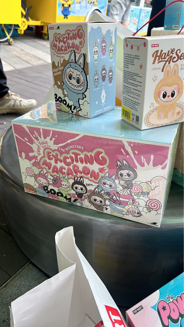Labubu macaron full box, Toys & Collectibles, Mainan di Carousell