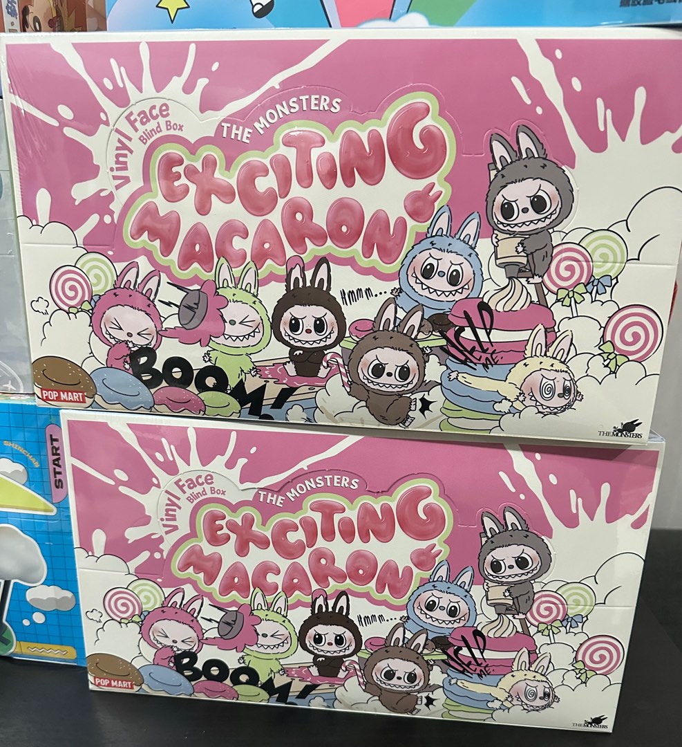 LABUBU Macaron (Ready stock), Hobbies & Toys, Toys & Games on Carousell