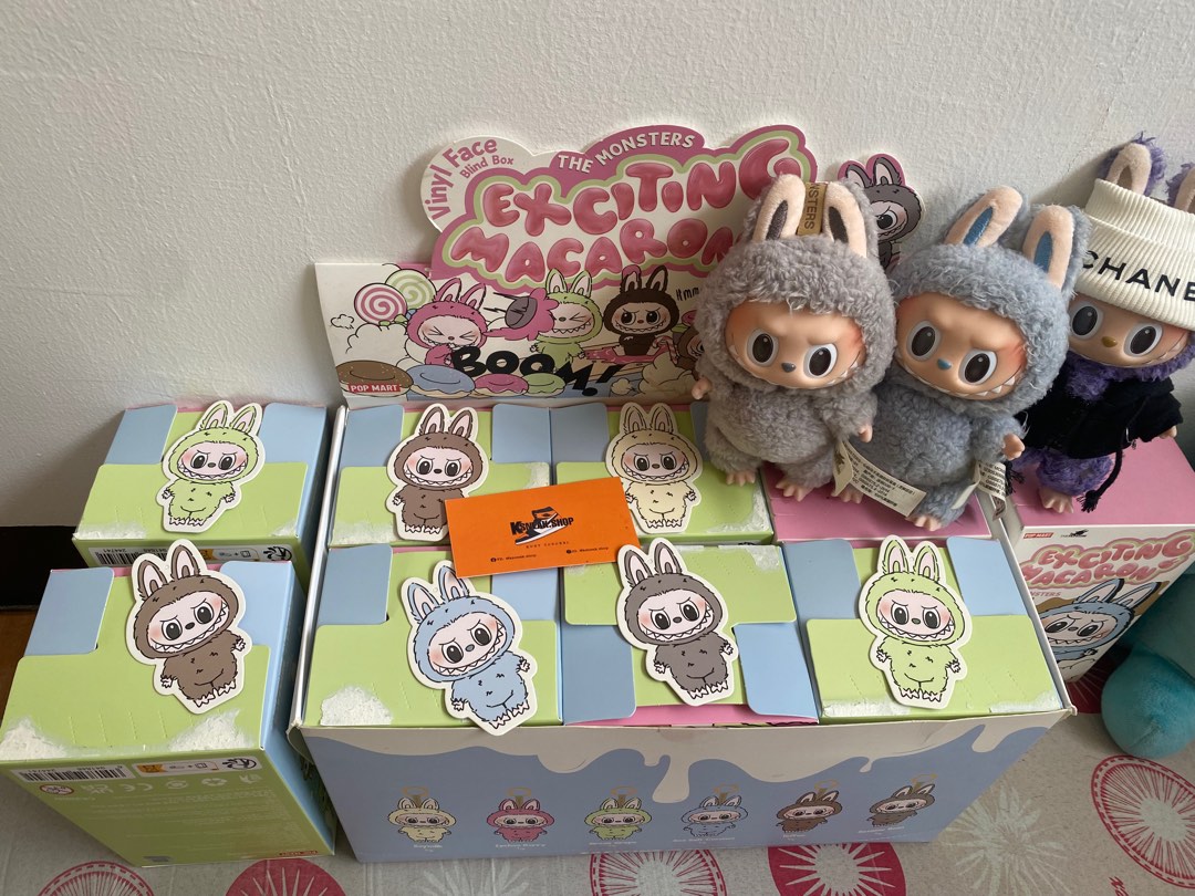 Labubu Macarons v1, Hobbies & Toys, Toys & Games on Carousell