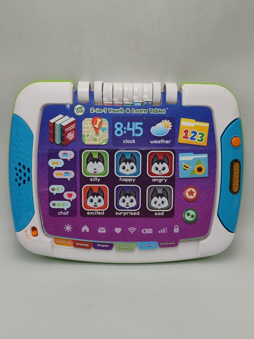 LeapFrog 2in1 Touch & Learn Tablet (C10), Hobbies & Toys, Toys & Games ...