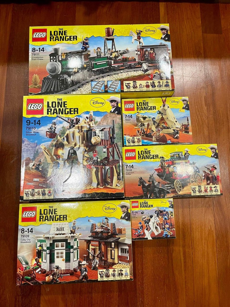 Lego Lone Ranger full set, Hobbies & Toys, Toys & Games on Carousell