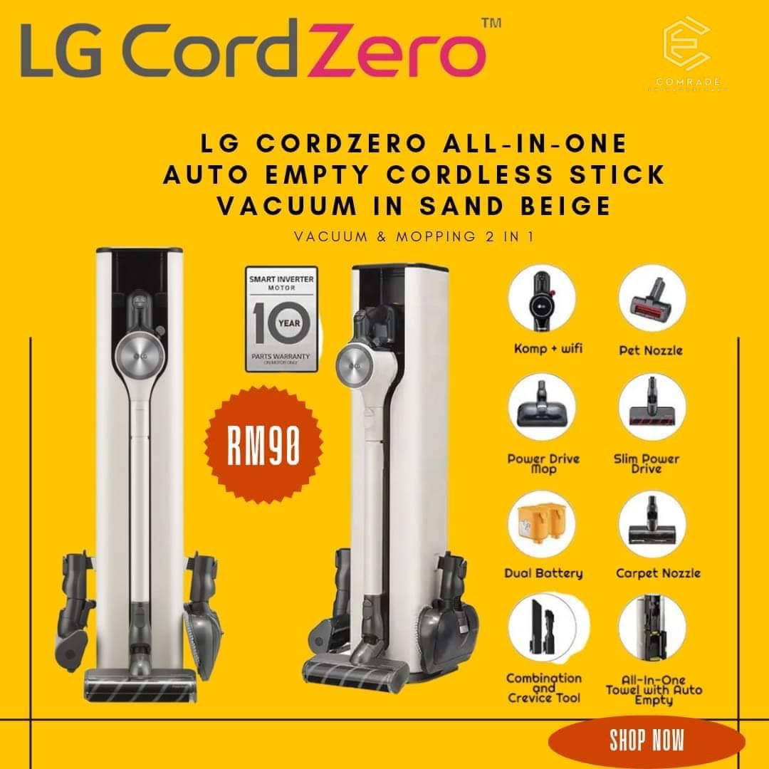 LG CORD ZERO VACUUM, TV & Home Appliances, Vacuum Cleaner ...